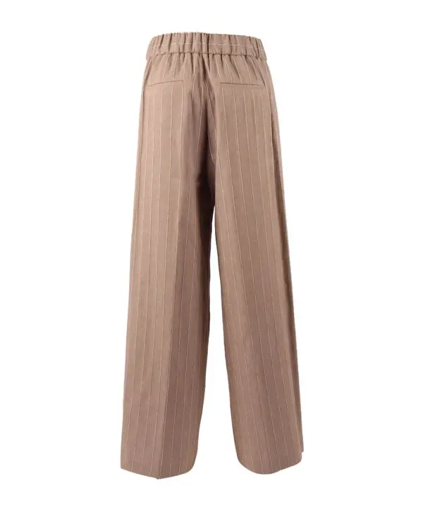 Peserico Striped Trousers