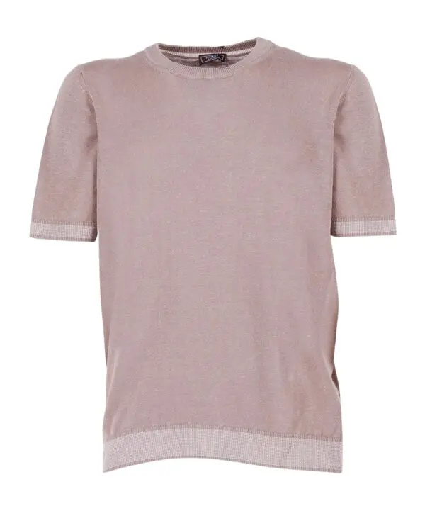 Peserico Short-sleeved Crewneck Knitted Jumper