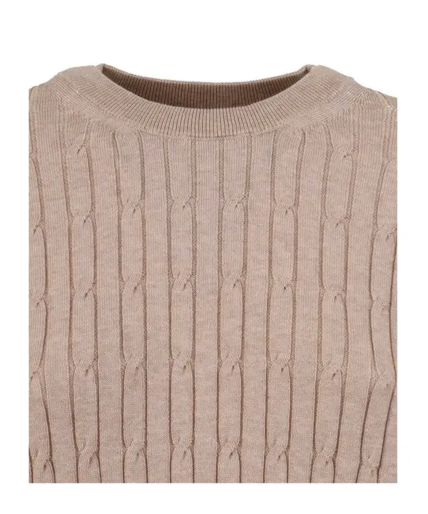 Peserico Ribbed Crew-neck T-shirt