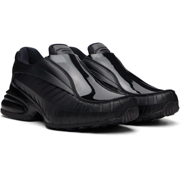 Comme Des Garçons Panelled Slip-on Sneakers