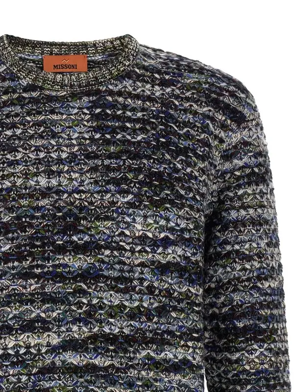 Missoni Crew Neck Long-sleeved Knitwear