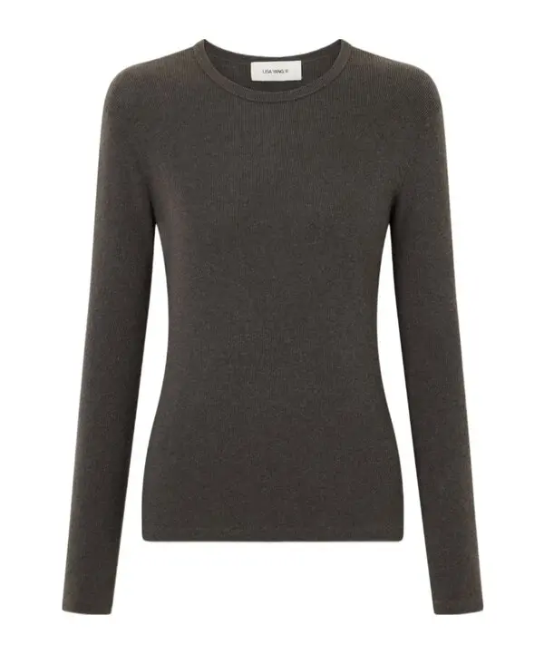 LISA YANG Vivian Cotton And Cashmere-blend T-shirt - No