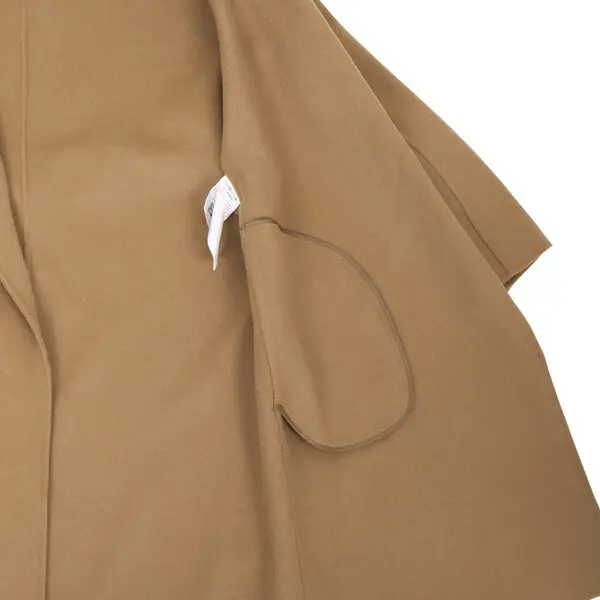 Max Mara Testremo Belted Wrap Coat - Brown