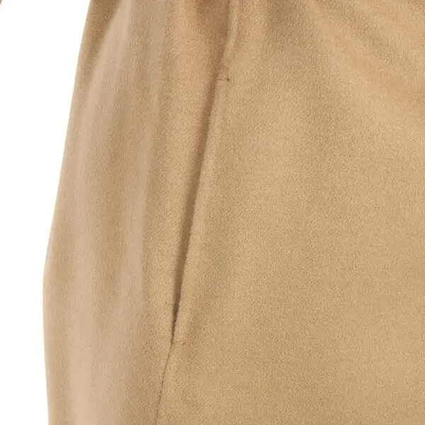 Max Mara Testremo Belted Wrap Coat - Brown