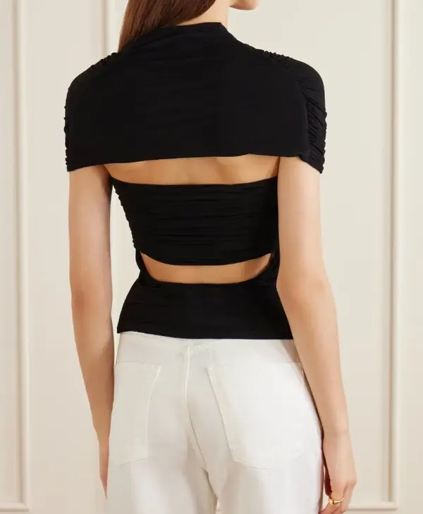 Tove Knot-front Top