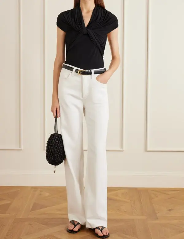 Tove Knot-front Top