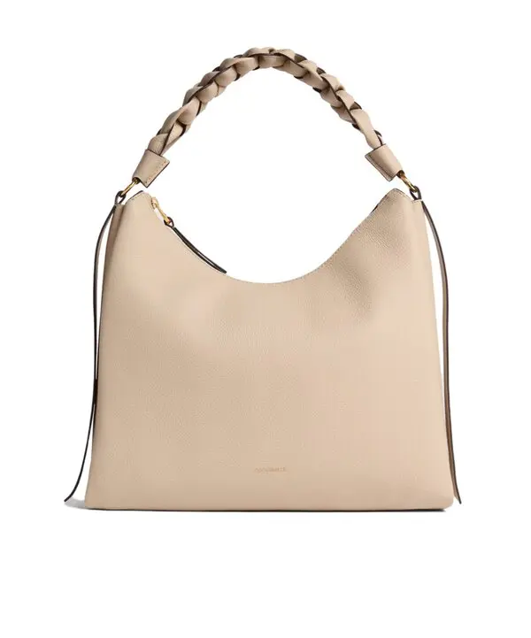 COCCINELLE Medium Shoulder Bag With Woven Handles