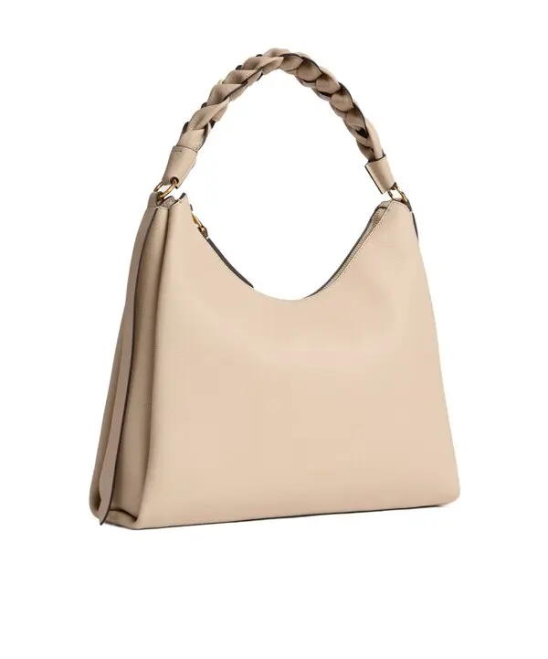 COCCINELLE Medium Shoulder Bag With Woven Handles