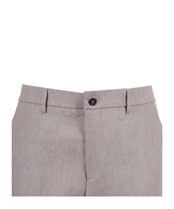 Peserico Pressed-crease Straight-leg Trousers