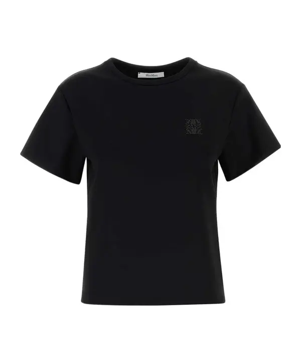 Max Mara Jersey Boxy T-shirt - Black