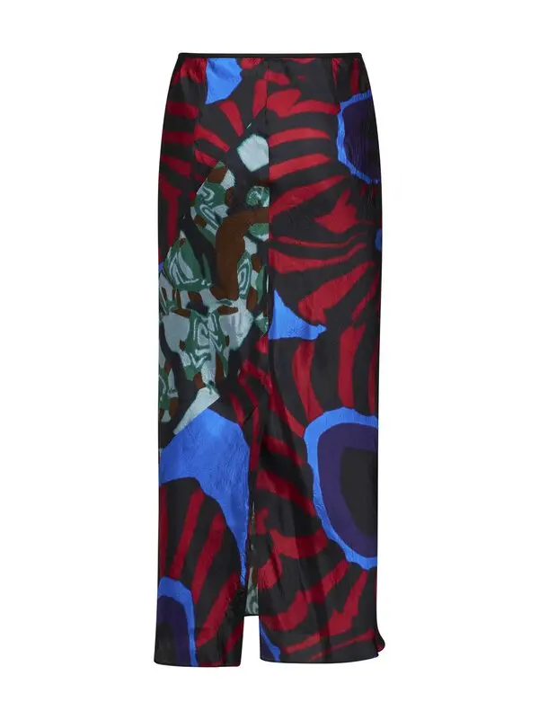 Dries Van Noten Patterned Skirt