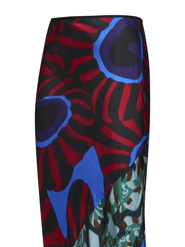 Dries Van Noten Patterned Skirt