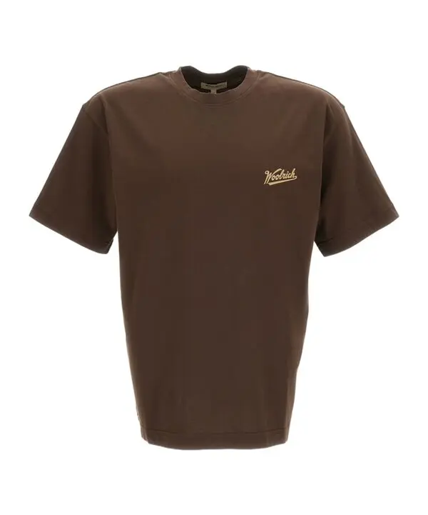 Woolrich Logo Printed Crewneck T-shirt