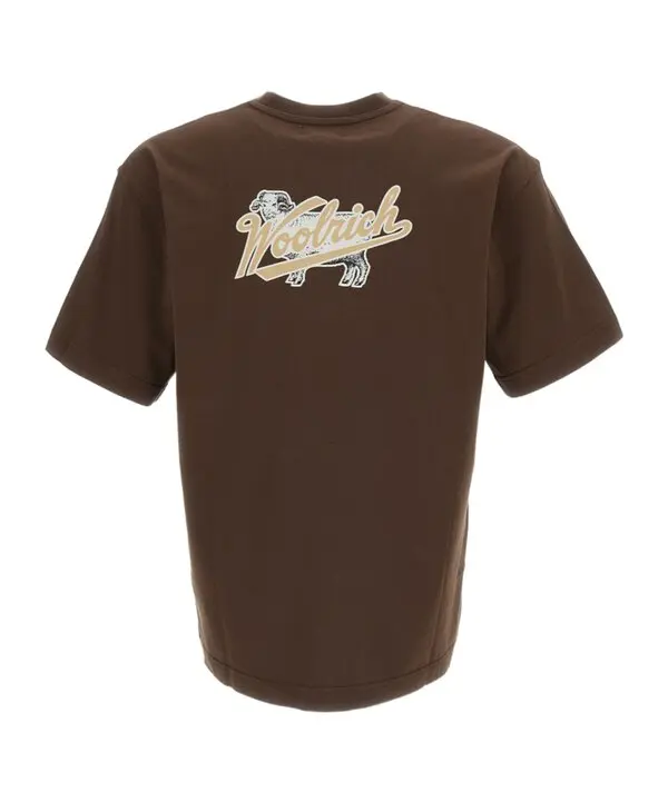 Woolrich Logo Printed Crewneck T-shirt