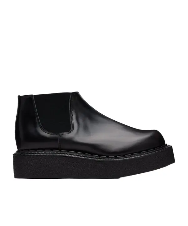 Comme Des Garçons Platform Chelsea Boots - Black