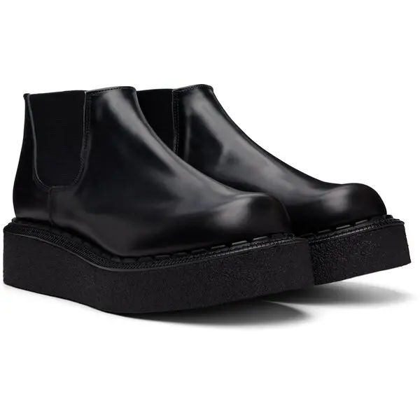 Comme Des Garçons Platform Chelsea Boots