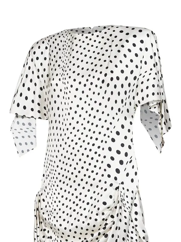 Stella McCartney Round Neck Short Sleeve Dress