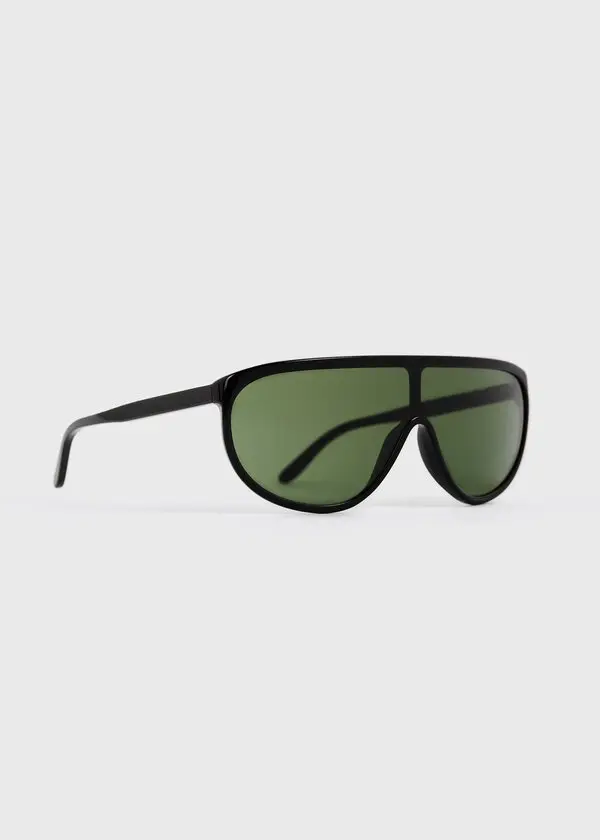 TOTEME Shield Aviator Sunglasses