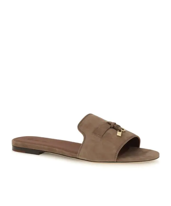 Loro Piana Summer Charms Flat Sandals