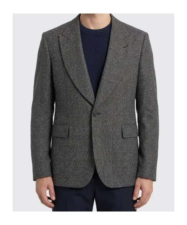 Alexander McQueen Single Breasted Embellished Jacket
