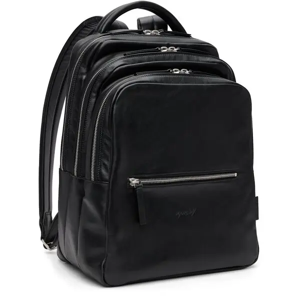 Marsèll Triparto Logo Debossed Backpack