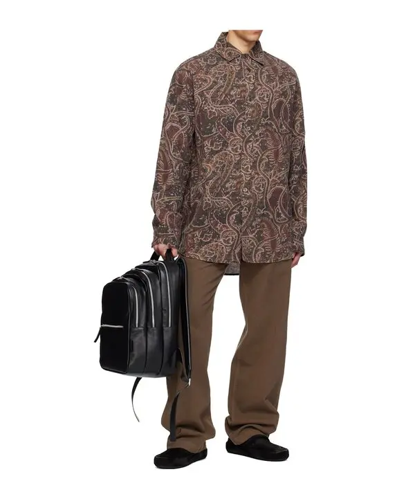Marsèll Triparto Logo Debossed Backpack