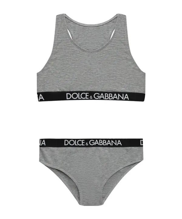 Dolce & Gabbana Sleeveless Underwear Set - Gray
