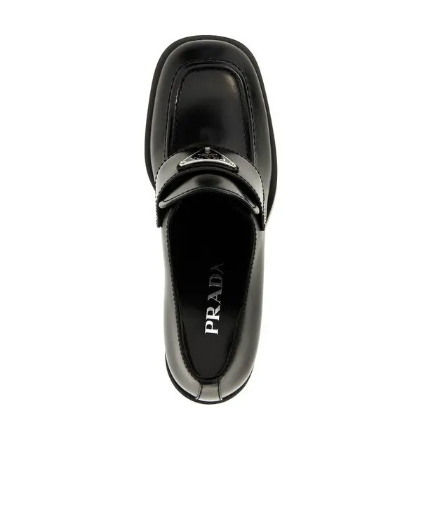 Prada Stitching Detail High Heels