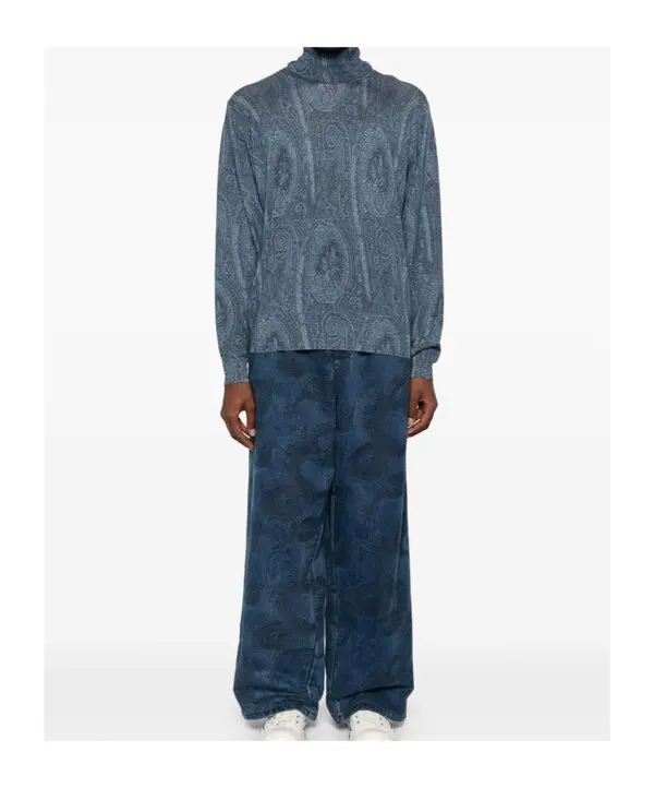 Etro Paisley-jacquard Sweater