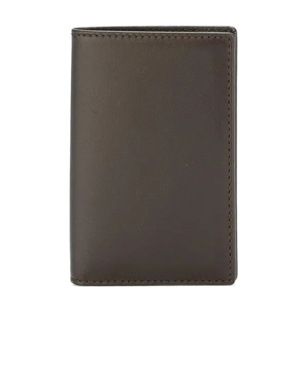 Comme Des Garçons Smooth Bi-fold Wallet - Black