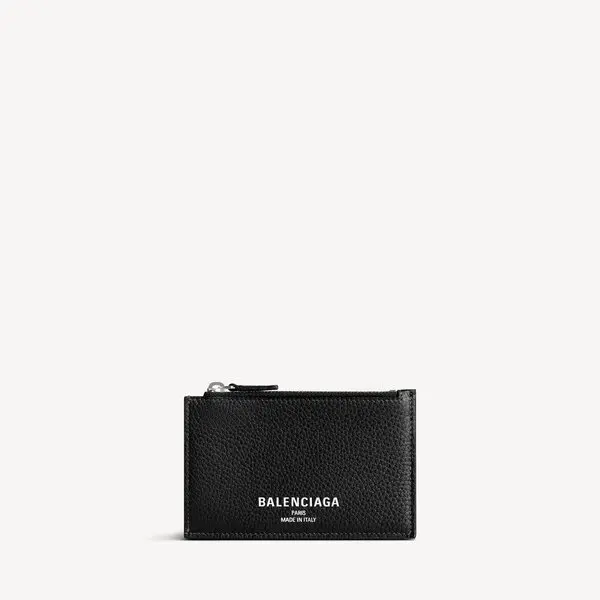 Balenciaga Credit Long Coin And Card Holder - Black