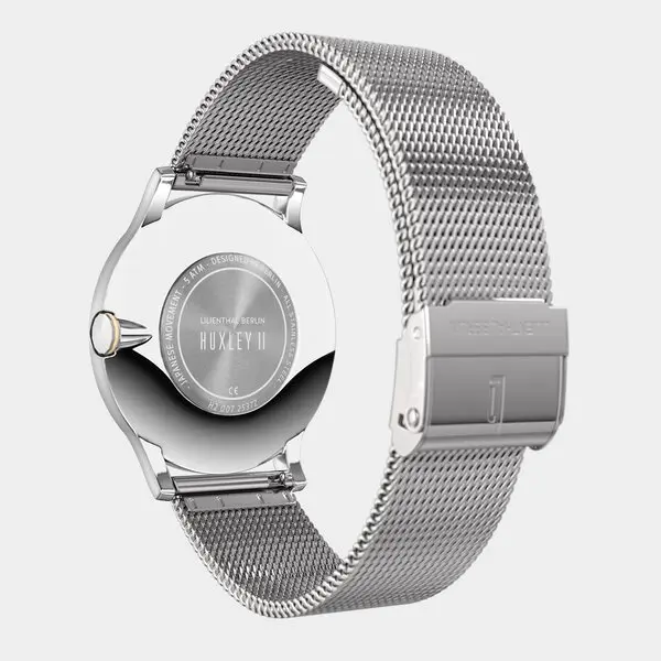 Lilienthal Berlin Mesh Strap Watch - Beige