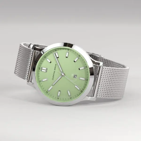 Lilienthal Berlin Huxley Ii Stainless Steel Mesh Watch