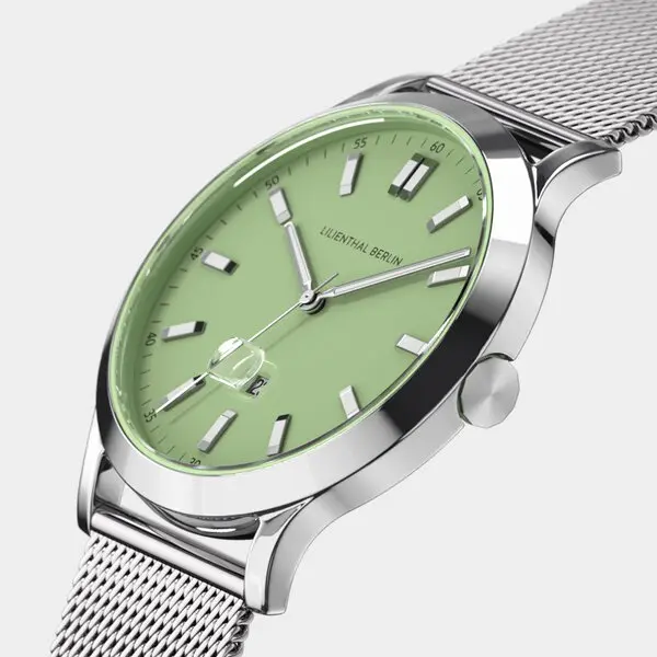 Lilienthal Berlin Huxley Ii Stainless Steel Mesh Watch