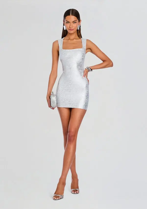 Retrofete Saskia Bandage Knit Dress