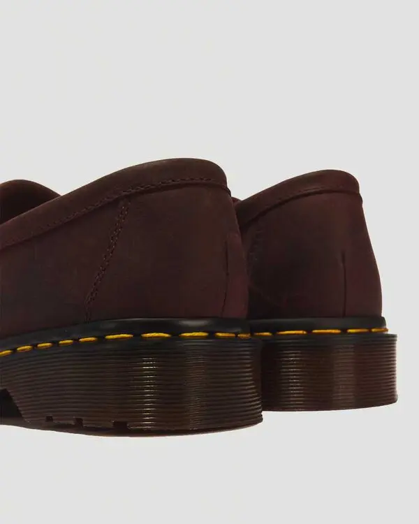Dr. Martens Adrian Crazy Horse Leather Tassel Loafers