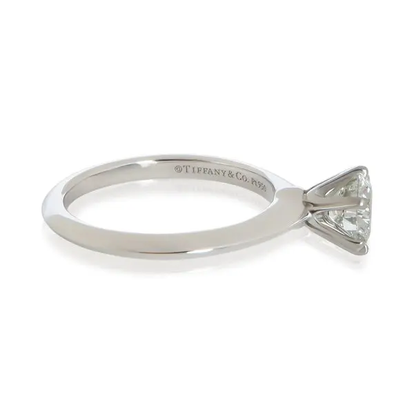 Tiffany & Co. 0.96 Ct Round Brilliant Diamond Engagement Ring
