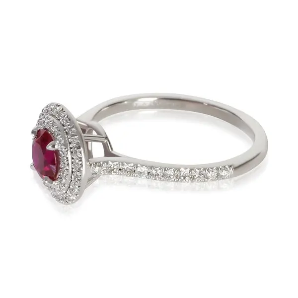 Tiffany & Co. Ruby And Diamond Soleste Ring