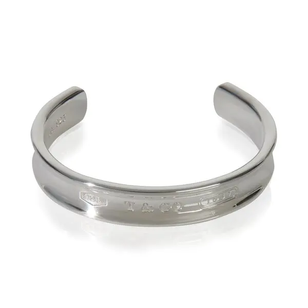 Tiffany & Co. Sterling Silver 1837 Cuff Bracelet