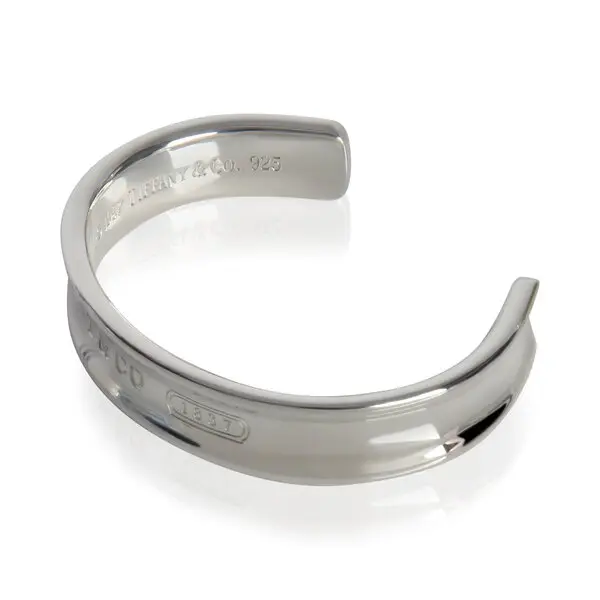 Tiffany & Co. Sterling Silver 1837 Cuff Bracelet