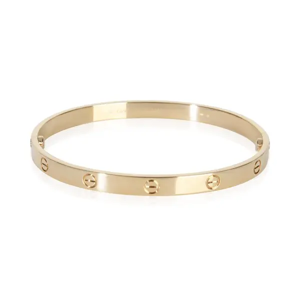 Cartier Yellow Gold Love Bangle Bracelet - Yellow_gold