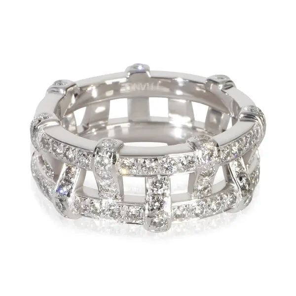 Tiffany & Co. Diamond Weave Ring