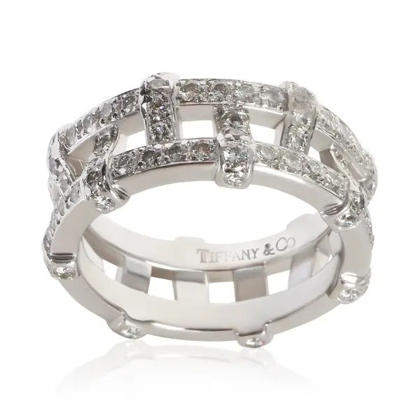 Tiffany & Co. Diamond Weave Ring