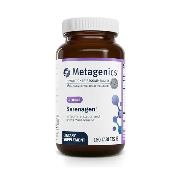 METAGENICS Serenagen Supplement Herbal Stress Management With Asian Ginseng And Chinese Herbs - No Color