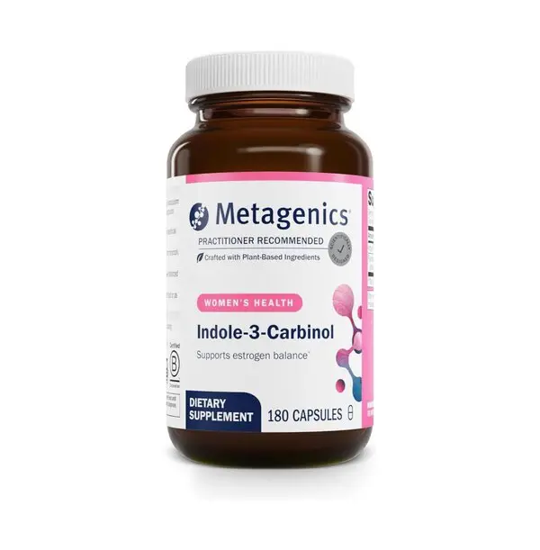METAGENICS Meta Indole-3-carbinol Supplement - No Color