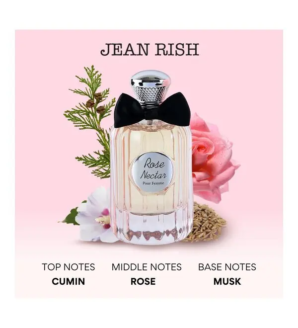 JEAN RISH Rose Nectar Eau De Perfume