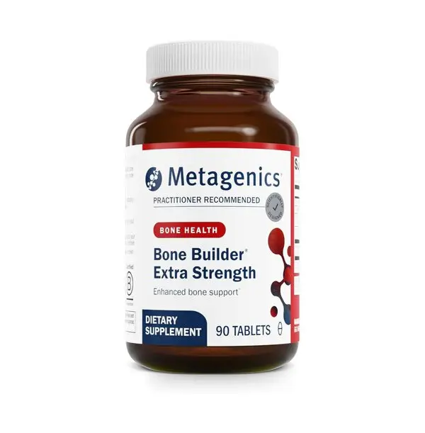 METAGENICS Bone Builder Extra Strength Microcrystalline Hydroxyapatite Concentrate With Calcium And Phosphorus 90 Tablets