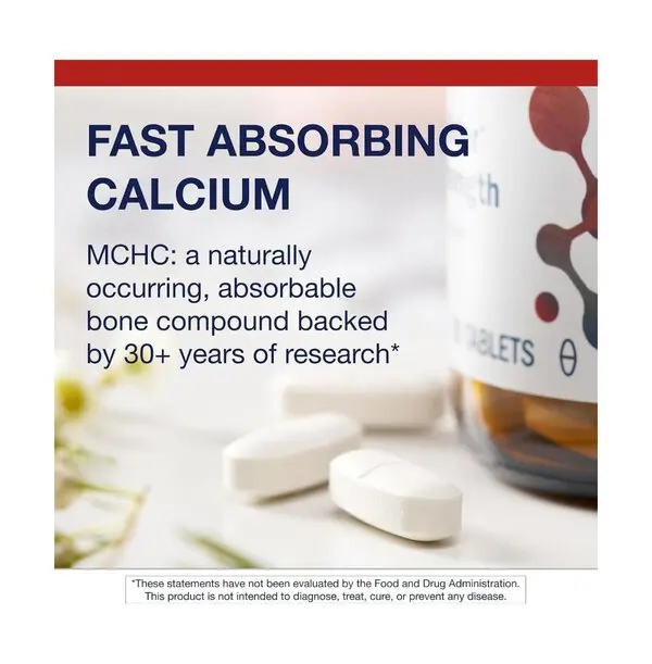 METAGENICS Bone Builder Extra Strength Microcrystalline Hydroxyapatite Concentrate With Calcium And Phosphorus 90 Tablets