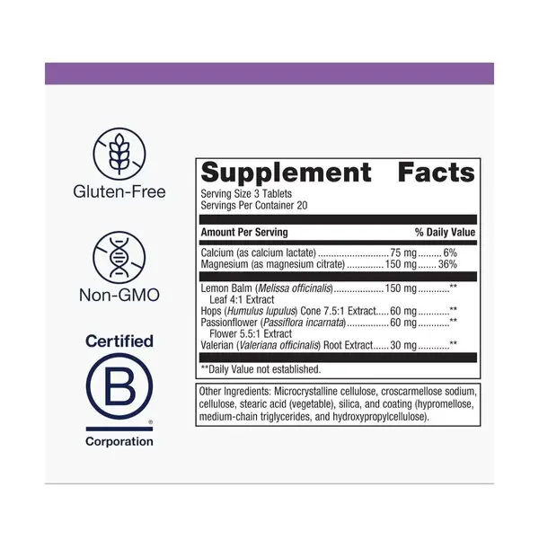 METAGENICS Myocalm Plus Muscle Relaxation And Stress Support With Passionflower