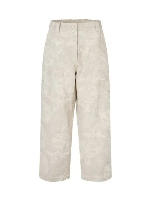 MASAI COPENHAGEN Embroidered Cropped Trousers